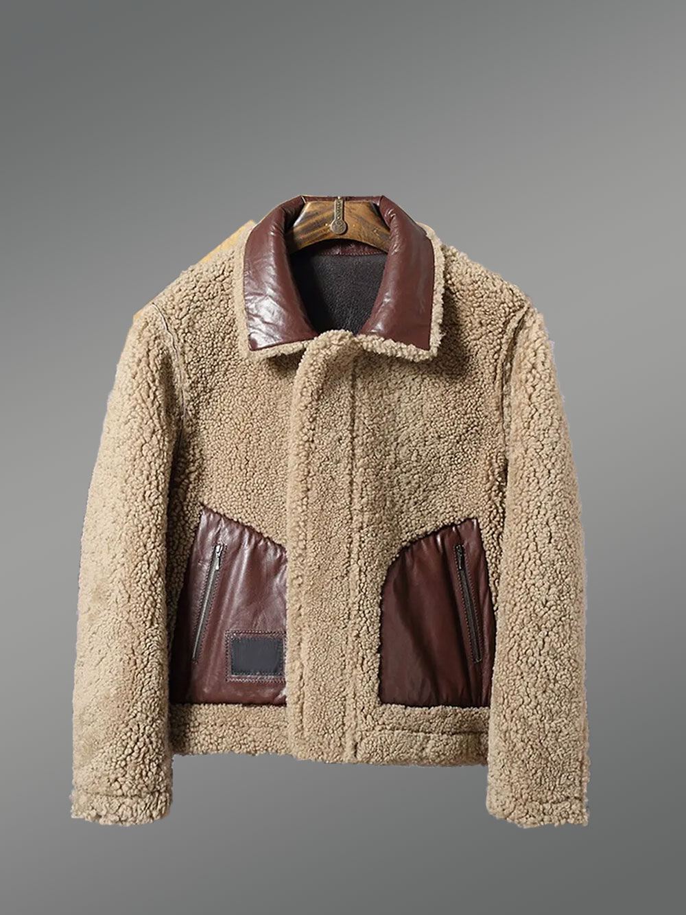 Double-Sided Shearling Jacket with Flawless Finish