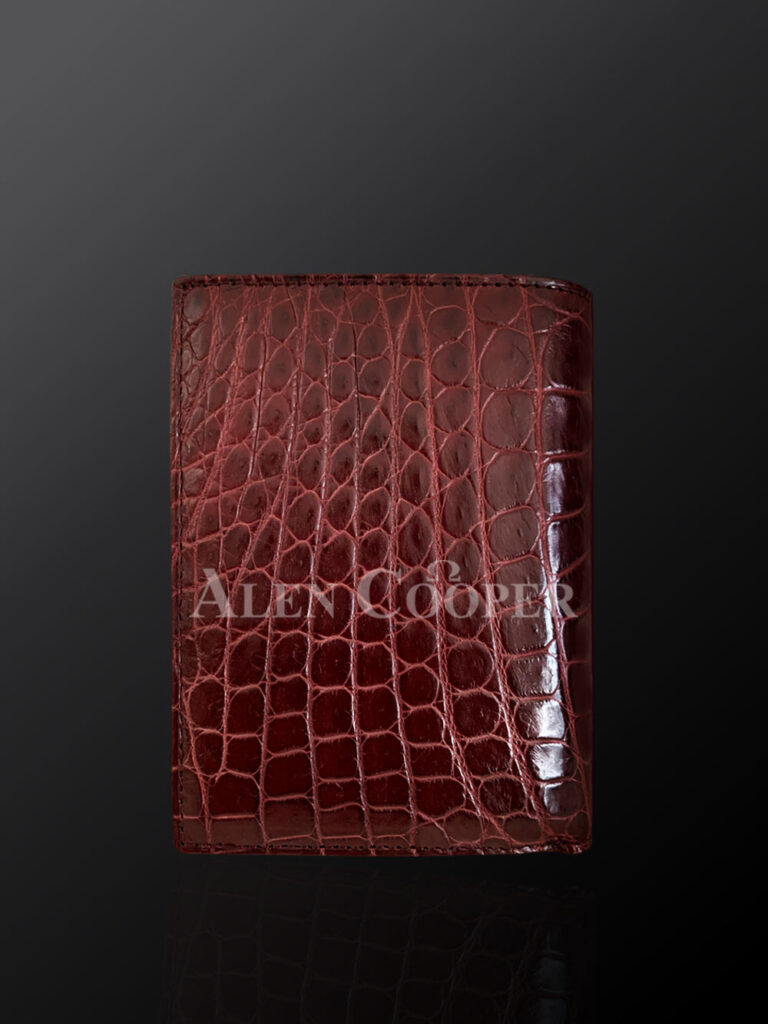 Authentic alligator skin wallet to redefine your class and taste