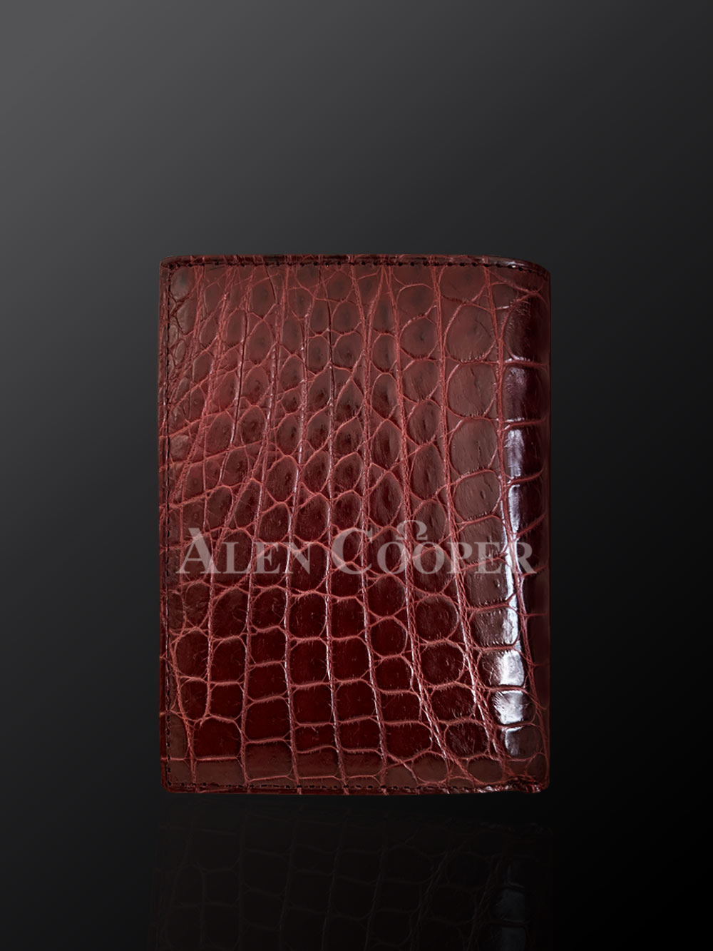 Authentic alligator skin wallet to redefine your class and taste