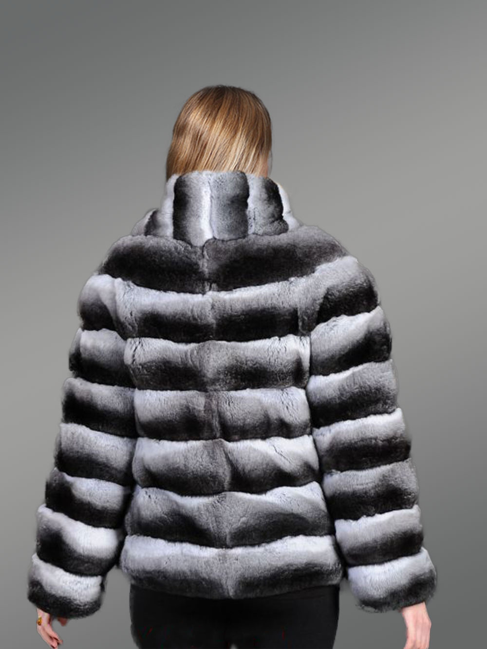 Chinchilla coat for women