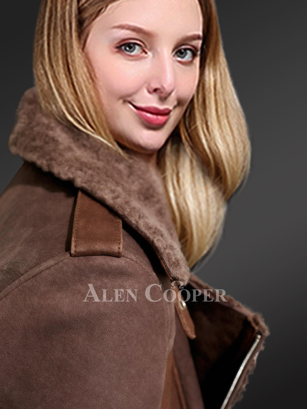 Genuine Shearling Jackets For Women To Redefine Grace