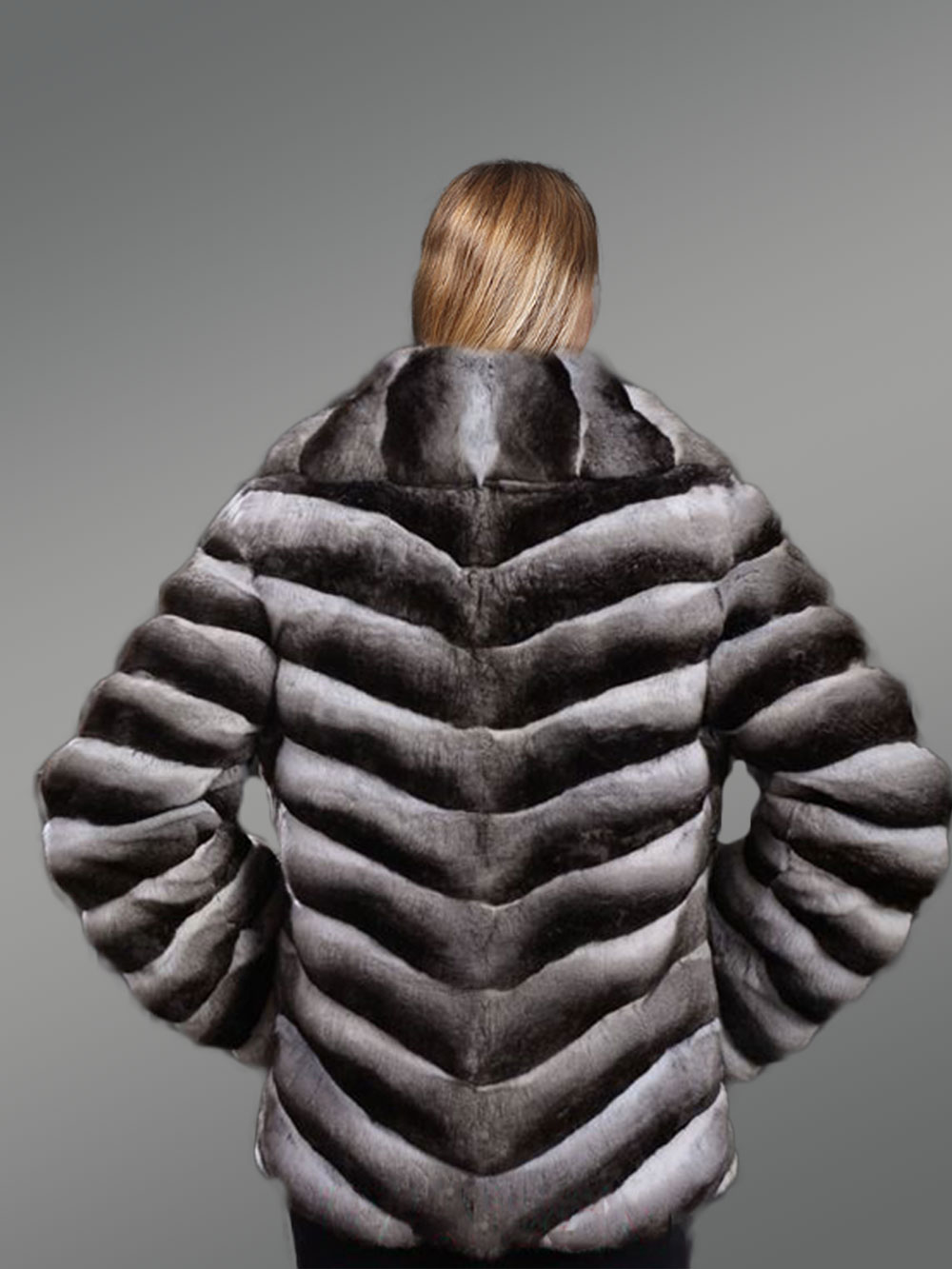 Real Chinchilla Coat