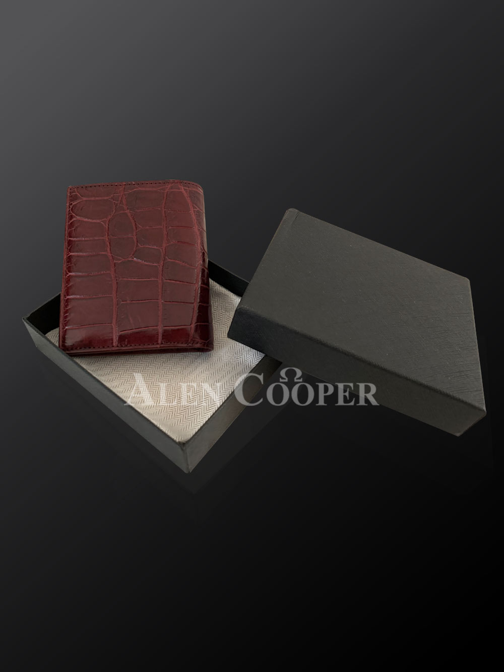 Authentic alligator skin wallet to redefine your class and taste